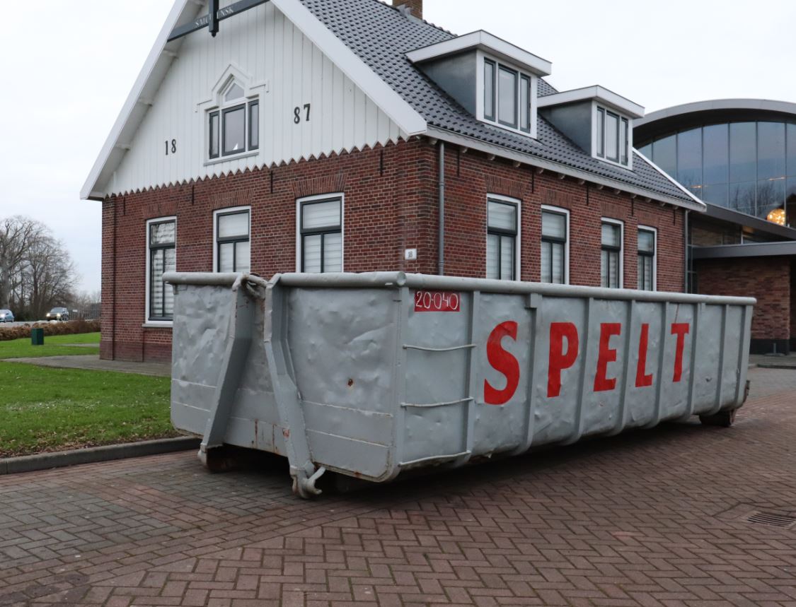 20m³ Haakarmcontainer - Spelt