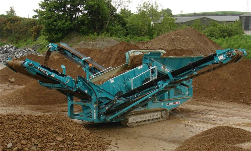 Powerscreen Warrior 800 schudzeef - Spelt