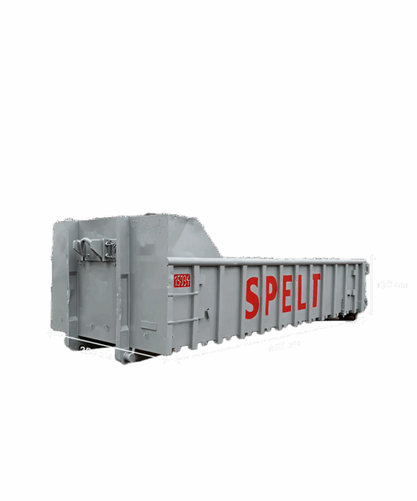 15m³ Haakarmcontainer - Spelt